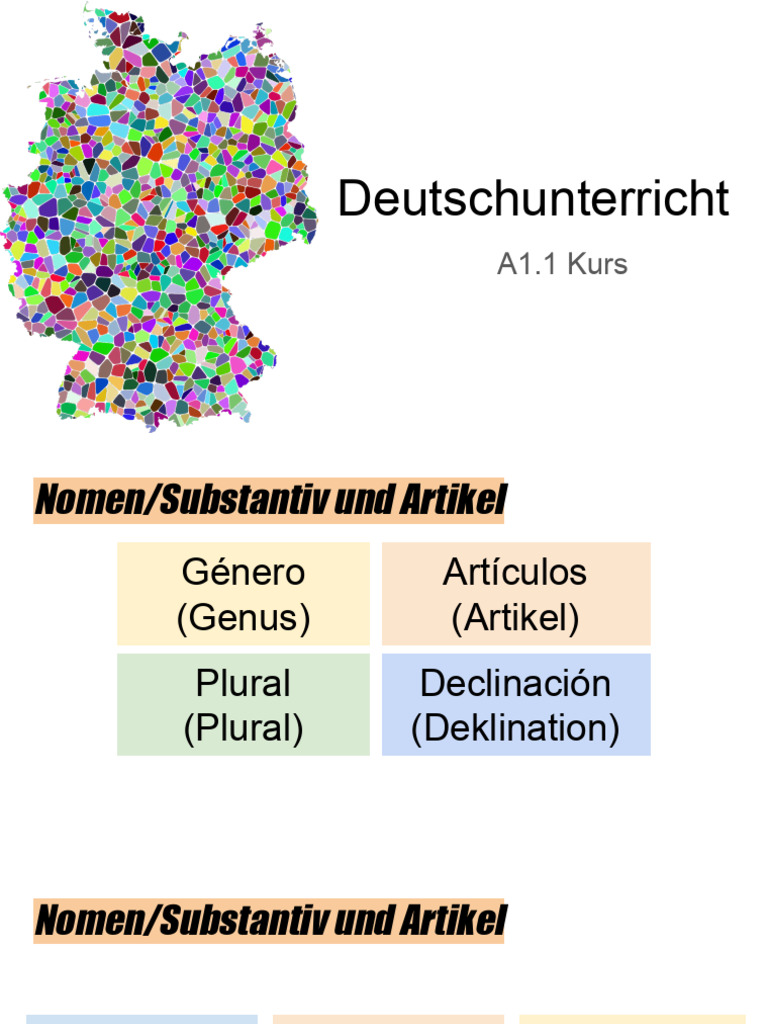 Artikeln (Genus, Plural) | Descargar gratis PDF | Sustantivo | Plural