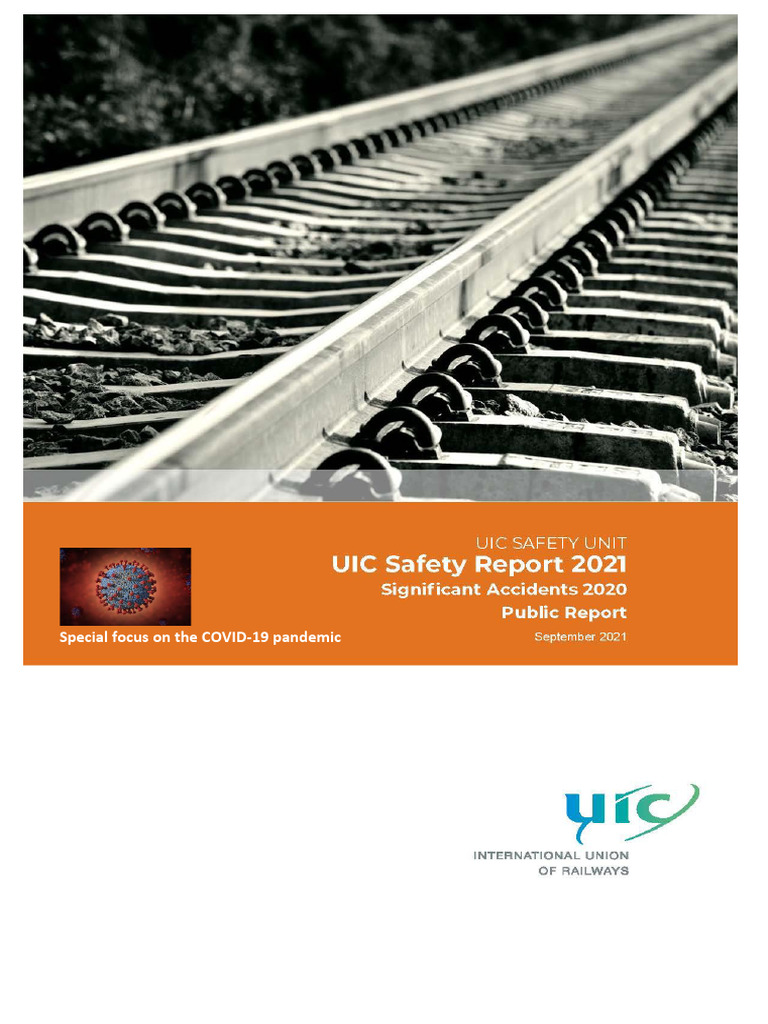 Uic Safety Public Report - 2021 | PDF | Train | Traffic Collision