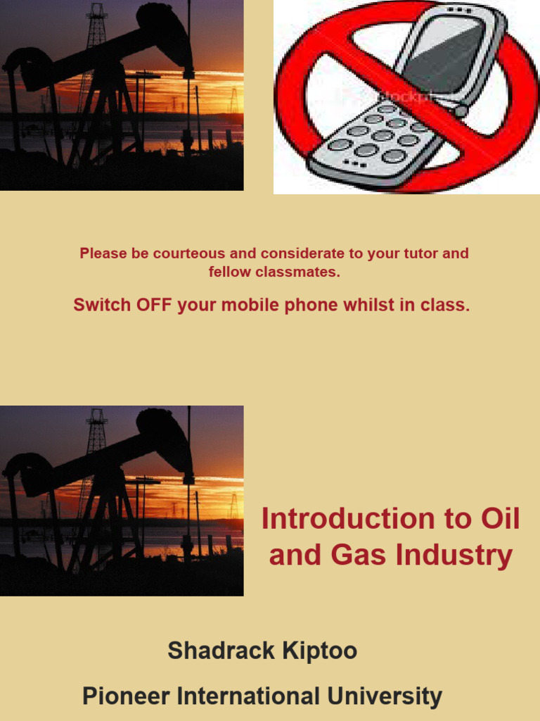 General Introduction To Oil and Gas Industry | PDF | Petroleum ...