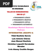 Cuadro Comparativo Tipos de Pensamiento | PDF | Razonamiento deductivo | Pensamiento