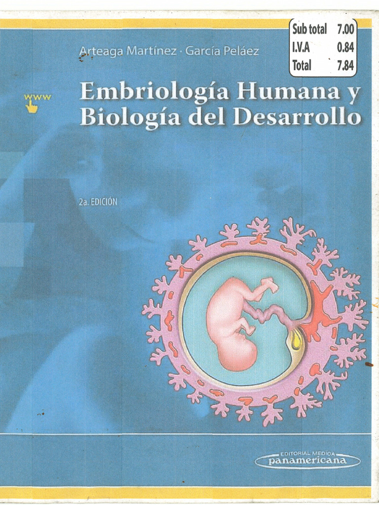 Arteaga Martinez Embriologia Humana y Biologia Del Desarrollo ...