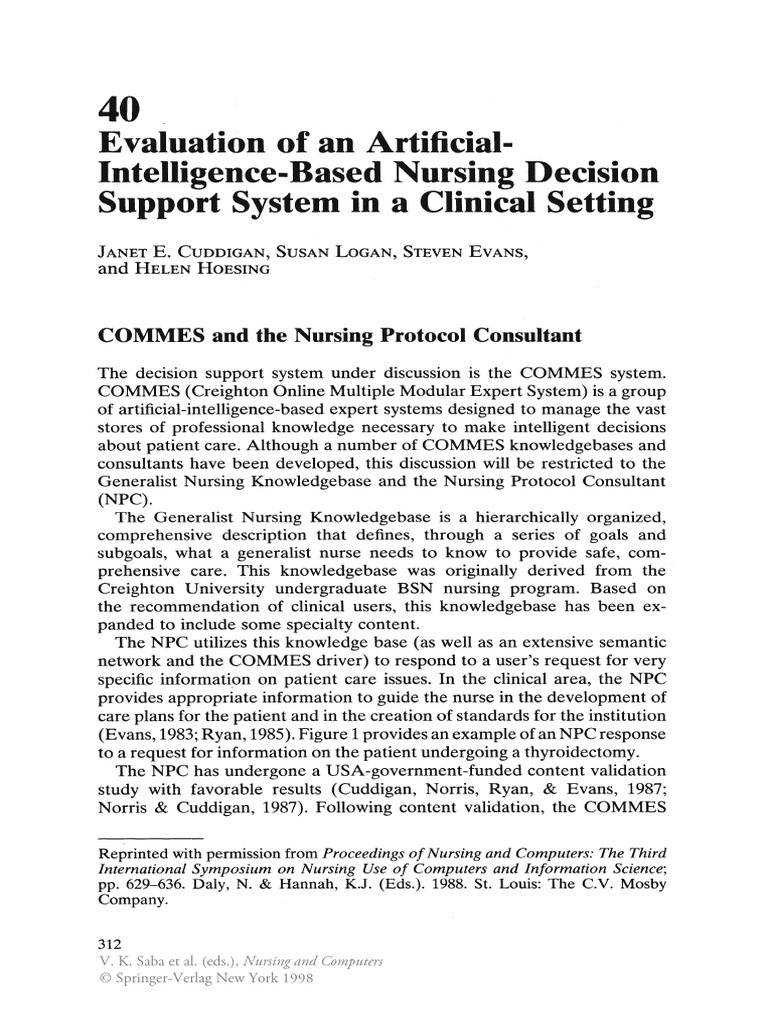 Evaluation Ob AI Nursing | PDF | Nursing | Hyperthyroidism