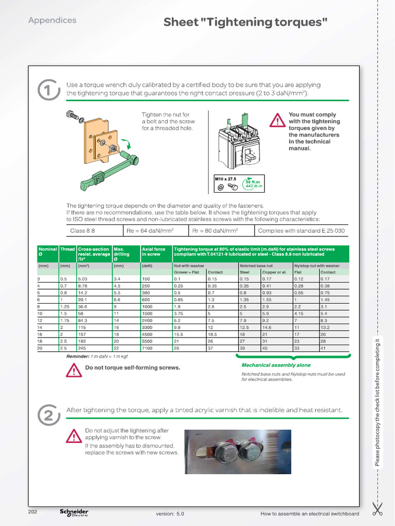 TIGHTENING TORQUE 2 | PDF