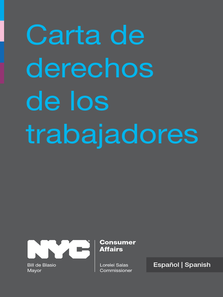 Workers Bill of Rights Spanish | PDF | Derecho laboral | Nueva York