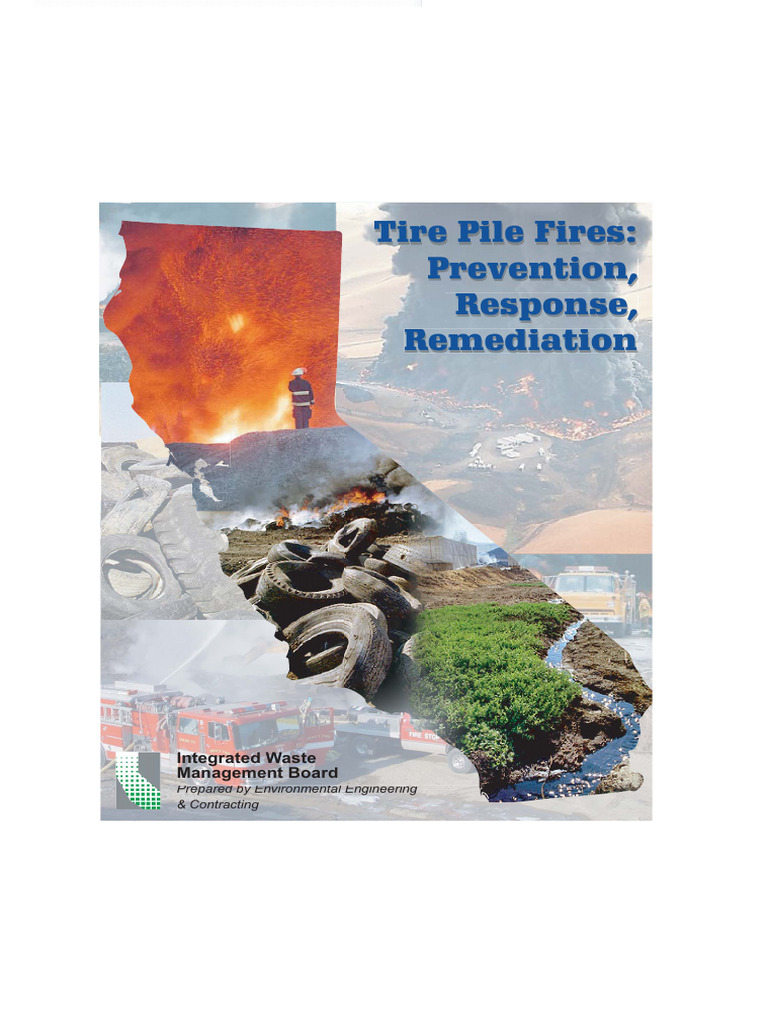 Tire Pile Fires-Prevention, Response, Remediation | PDF | Tire | Natural Rubber