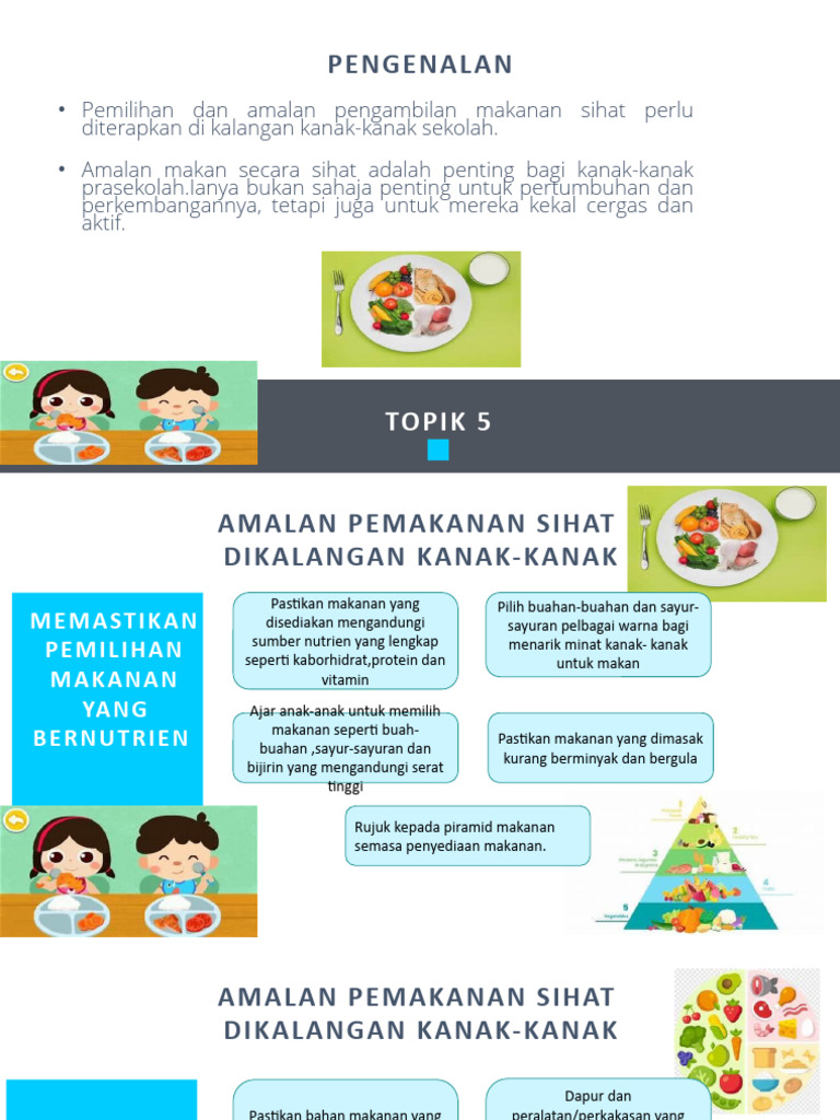 Amalan Pemakanan Sihat 2024 | PDF