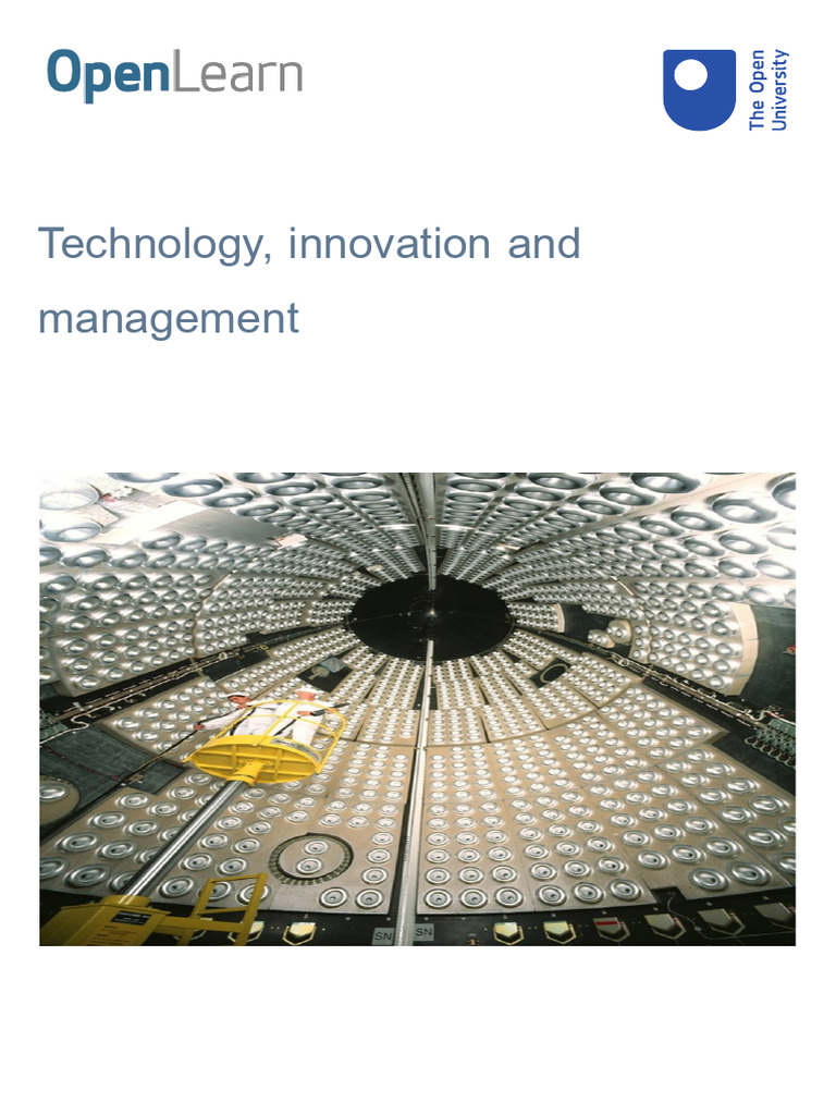 Technology Innovation and Management Printable | PDF | Innovation ...