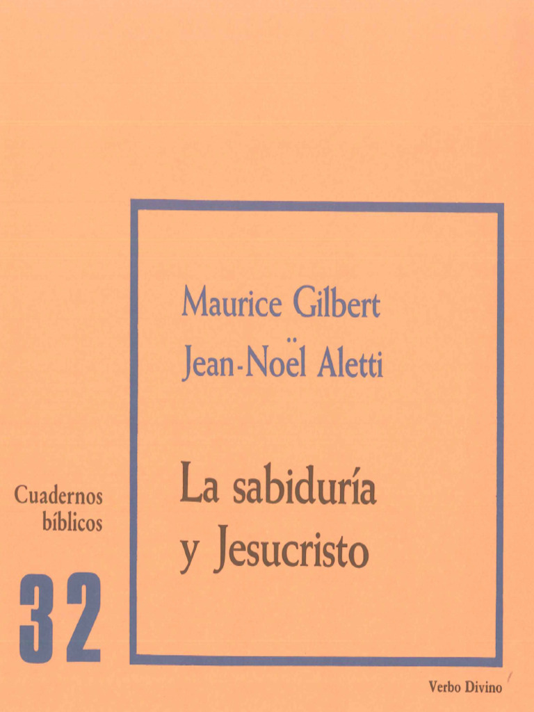 La Sabiduría en Proverbios y Cristo | PDF | Libro de proverbios | Sabiduría
