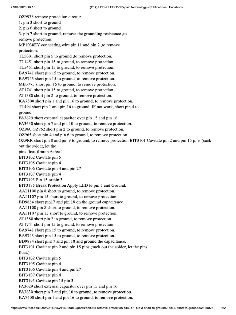 Inverter Protection Pin | PDF