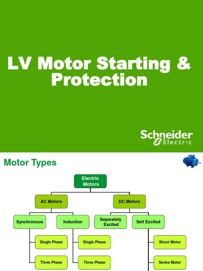 LV Motor Starting | PDF | Electric Motor | Electric Power