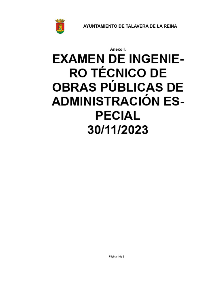 Cuestionario Segundo Ejercicio - Preguntas Cortas | PDF