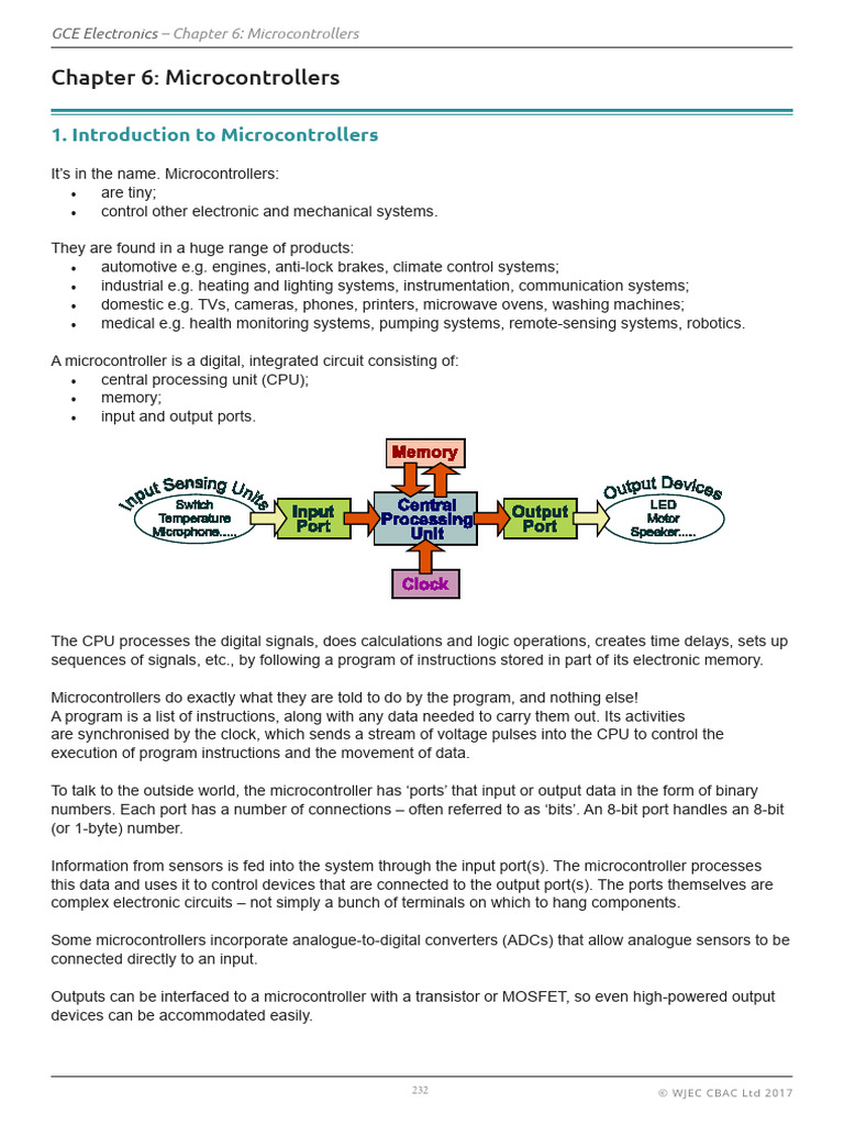Gce Electronics Book Chapter 6 | PDF | Central Processing Unit ...