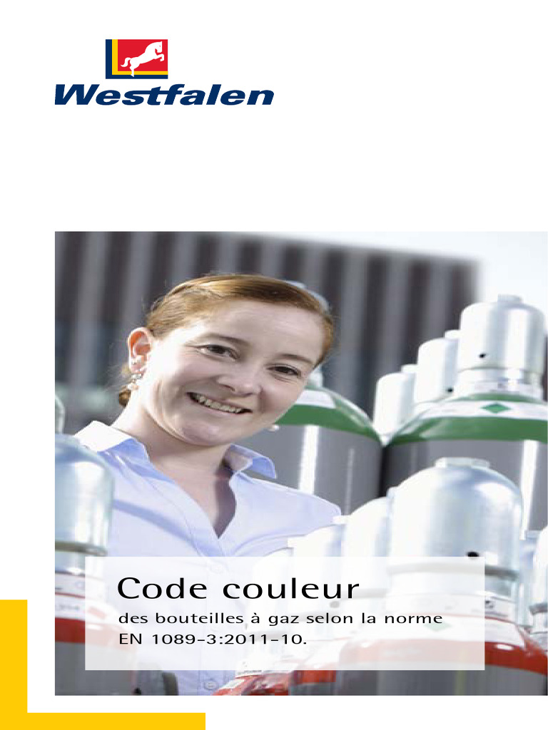 Westfalen Code Couleur FR | PDF | Argon | Protoxyde d'azote