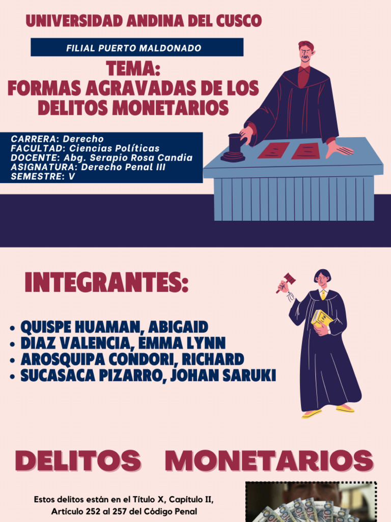Formas Agravadas de Los Delitos Monetarios | PDF