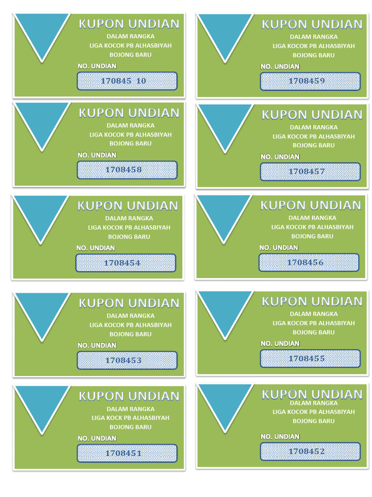 KUPON 1 | PDF