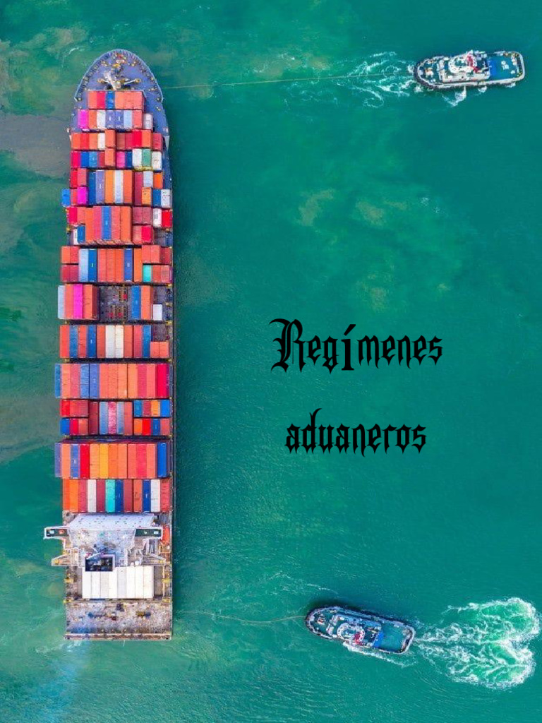 Regímenes Aduaneros | PDF | aduana | Comercio
