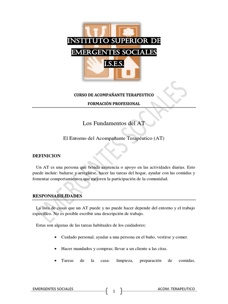 1 AT MODULO 1 Los Fundamentos Del AT | PDF | Comunicación ...