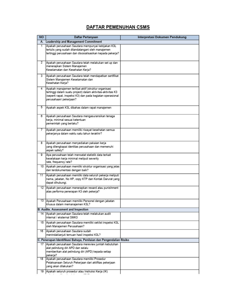 Csms Tender | PDF | Teknologi & Rekayasa