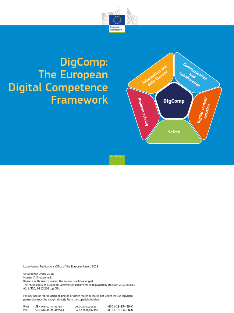 European Digital Competence Framework (DigCamp) | PDF | Information ...