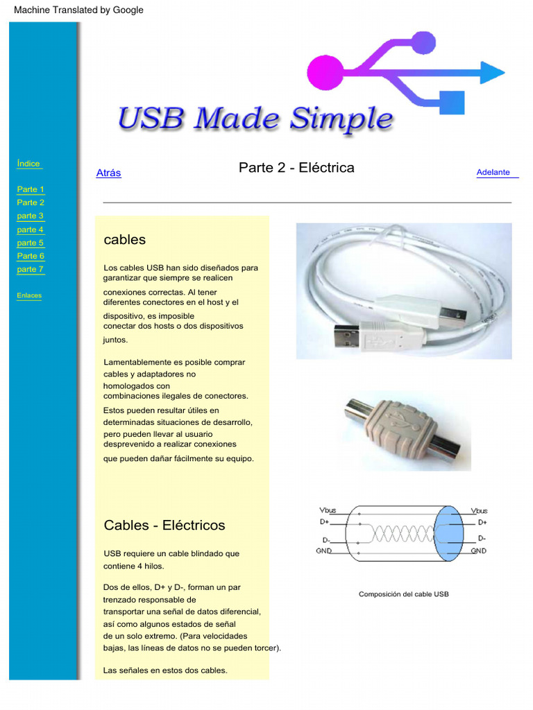 USB Made Simple - Part 2 | PDF | USB | Conector eléctrico
