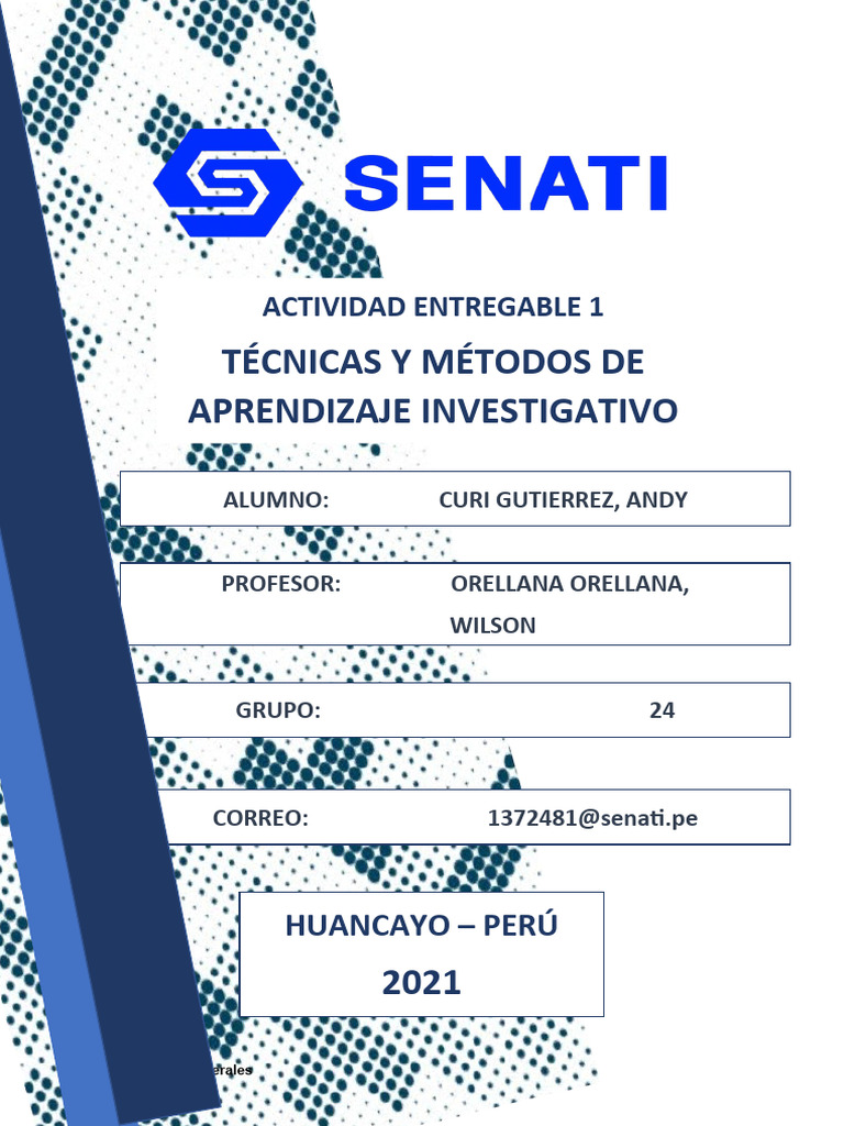 SPSU-856 Entregable01 | PDF | Cognición | Aprendizaje