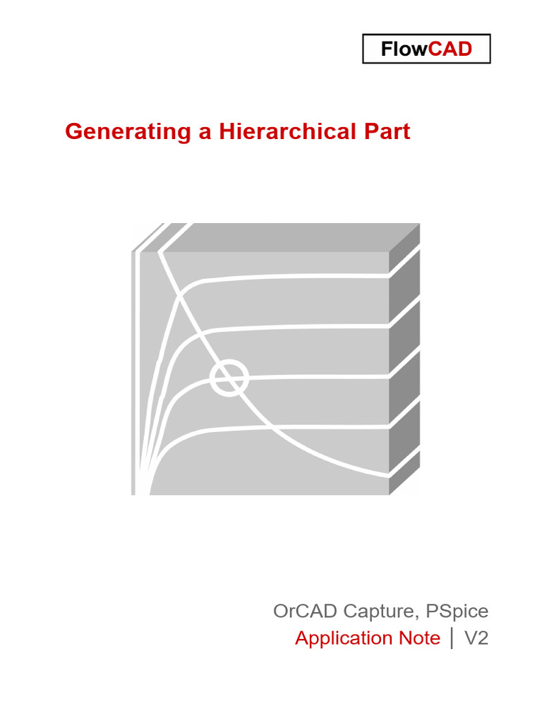 Generating An PSpice Hierarchical Part | Download Free PDF | Computer Engineering | Software