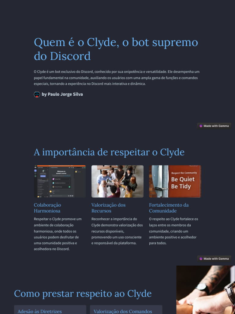 Quem e o Clyde o Bot Supremo Do Discord | PDF | Informática