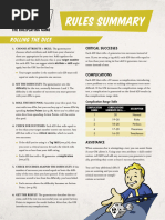 Fallout RPG - Character Sheet | PDF | Role Playing Games | Gaming