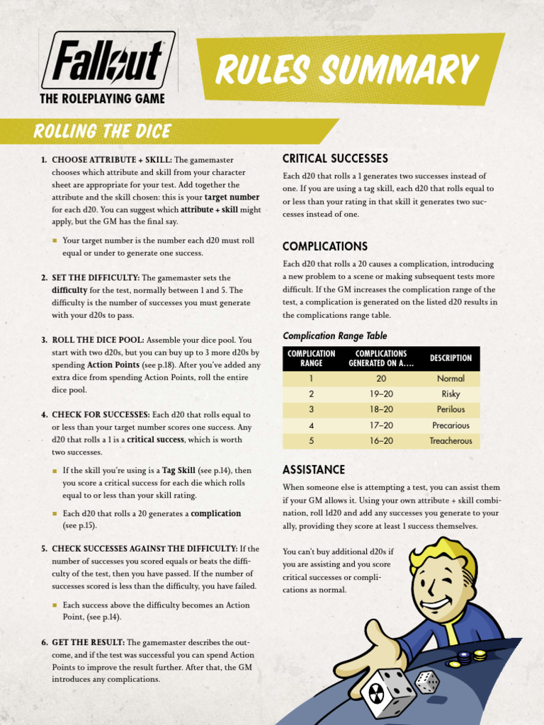Summary Rules | Download Free PDF | Dice | Adventure Games