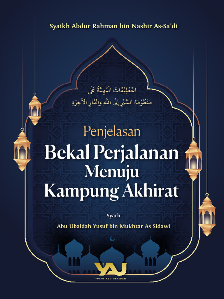 Penjelasan Bekal Perjalanan Menuju Kampung Akhirat EBS | PDF