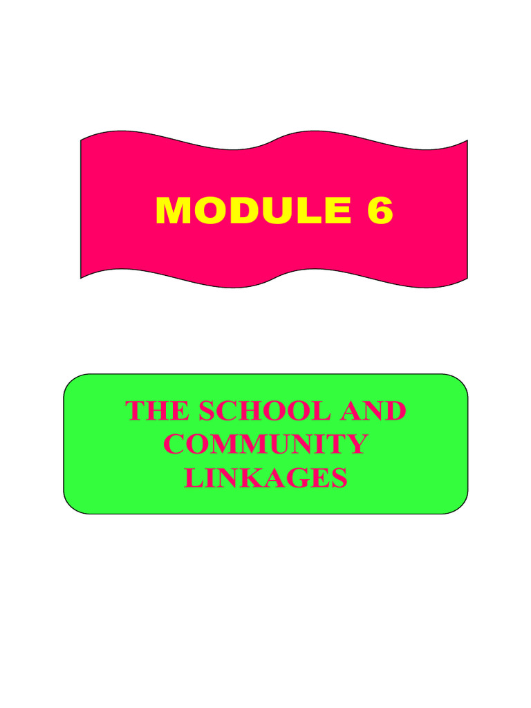 Tip Module 6 Final | PDF | Learning | Teachers Tip Module 6 Final | PDF | Learning | Teachers