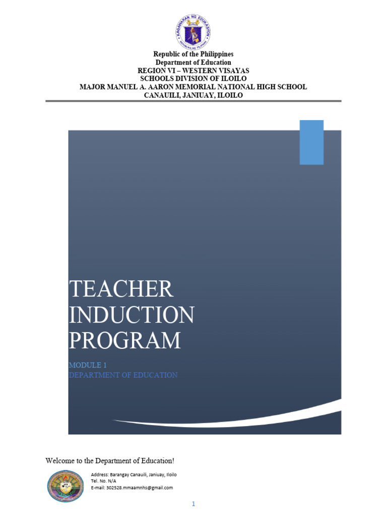 TIP Module 1 2 | PDF | Learning | Teachers TIP Module 1 2 | PDF | Learning | Teachers