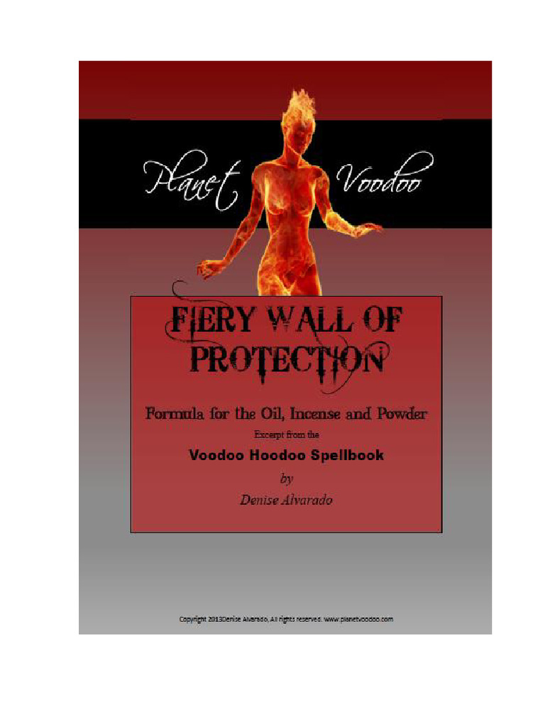 Fiery Wall of Protection | Download grátis PDF | Miguel (Arcanjo) | Diabo