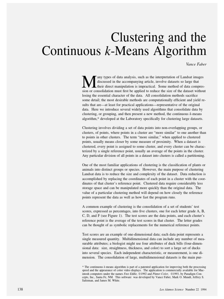 LJ 9 | PDF | Cluster Analysis | Applied Mathematics