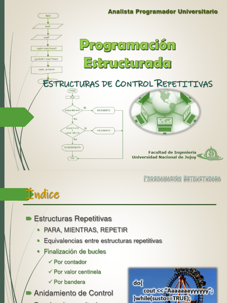 Programacion Estructurada - Unidad III Estructuras de Control - Parte 2 | Descargar gratis PDF ...