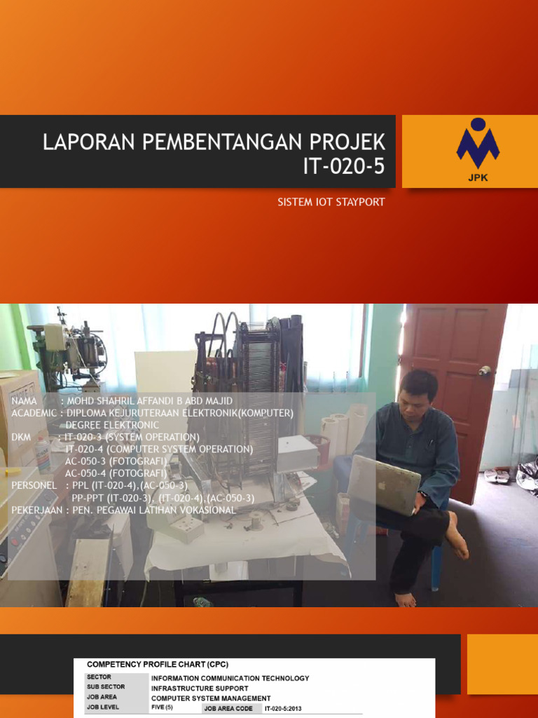 LAPORAN PEMBENTANGAN PROJEK IT-020-5 | PDF