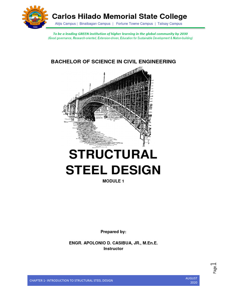 Module 1 - Introduction To Steel Design | PDF | Strength Of Materials ...