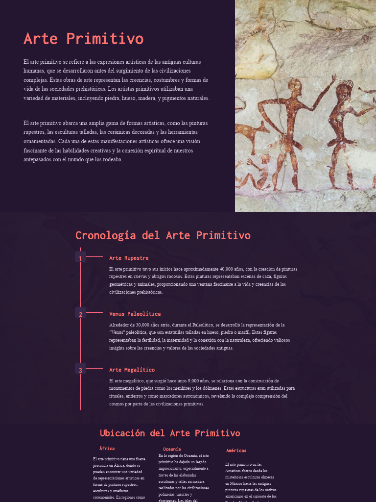 Arte Primitivo | PDF | Arte roquero | Escultura