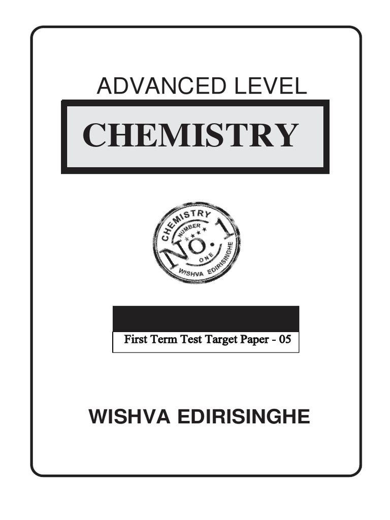 First Term Test Papers Science | PDF | Ion | Chemical Bond