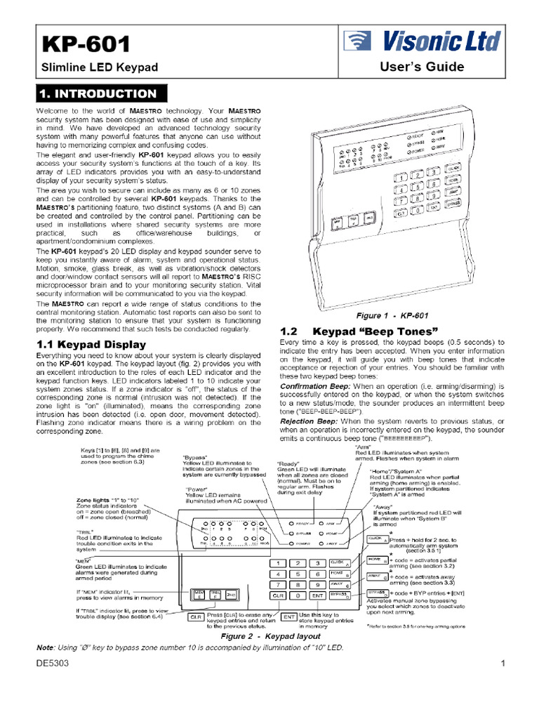 Maestro-600 User Manual - Manualzz | PDF