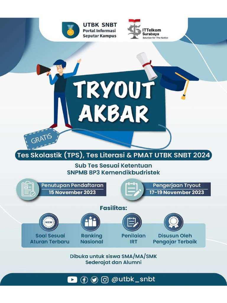 Tryout Akbar - November 2023 | PDF