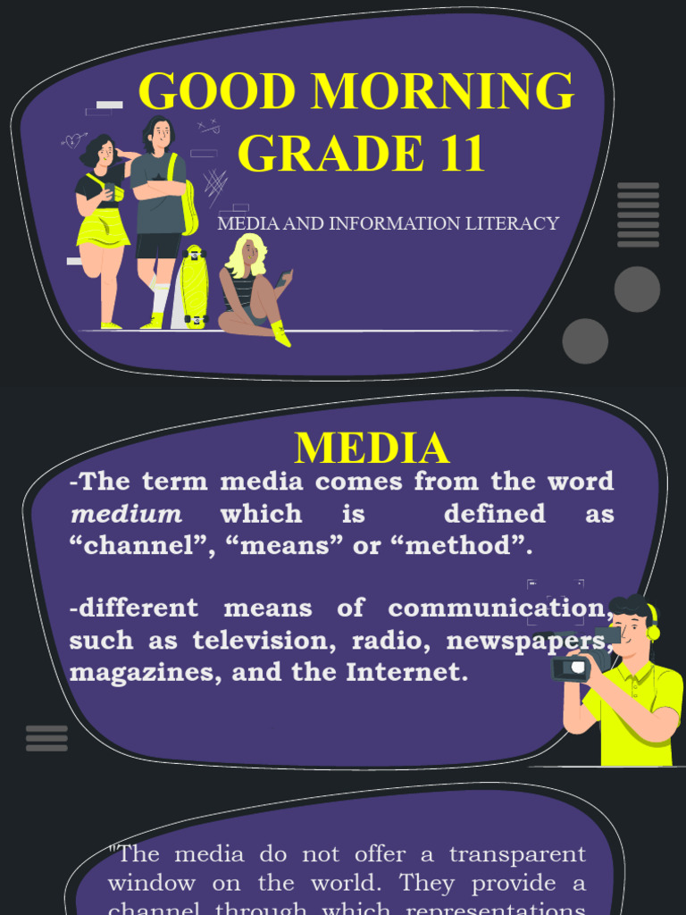 MIL PPT 1st Quarter | PDF | Mass Media | Information