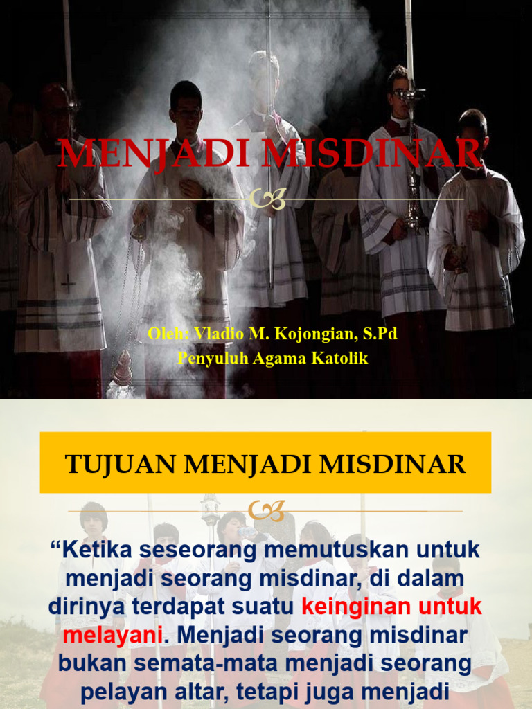 Menjadi Misdinar | PDF | Sejarah