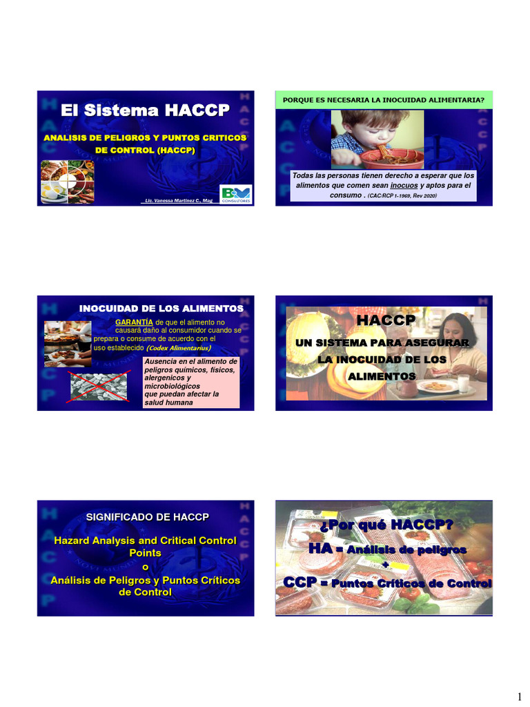 Curso HACCP | Descargar gratis PDF | Análisis de Riesgo y Puntos Críticos de Control