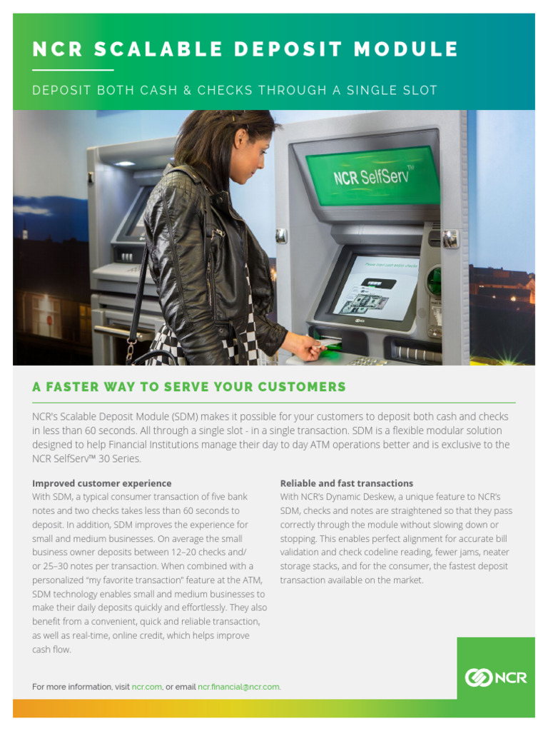 12418fin Request Update SDM Datasheet Fin Web | PDF | Automated Teller ...