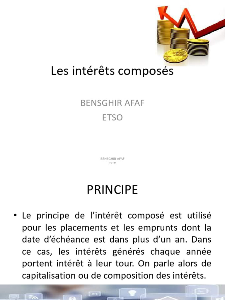 Les Intérêts Composés | PDF | Mathématiques | Mathématiques élémentaires