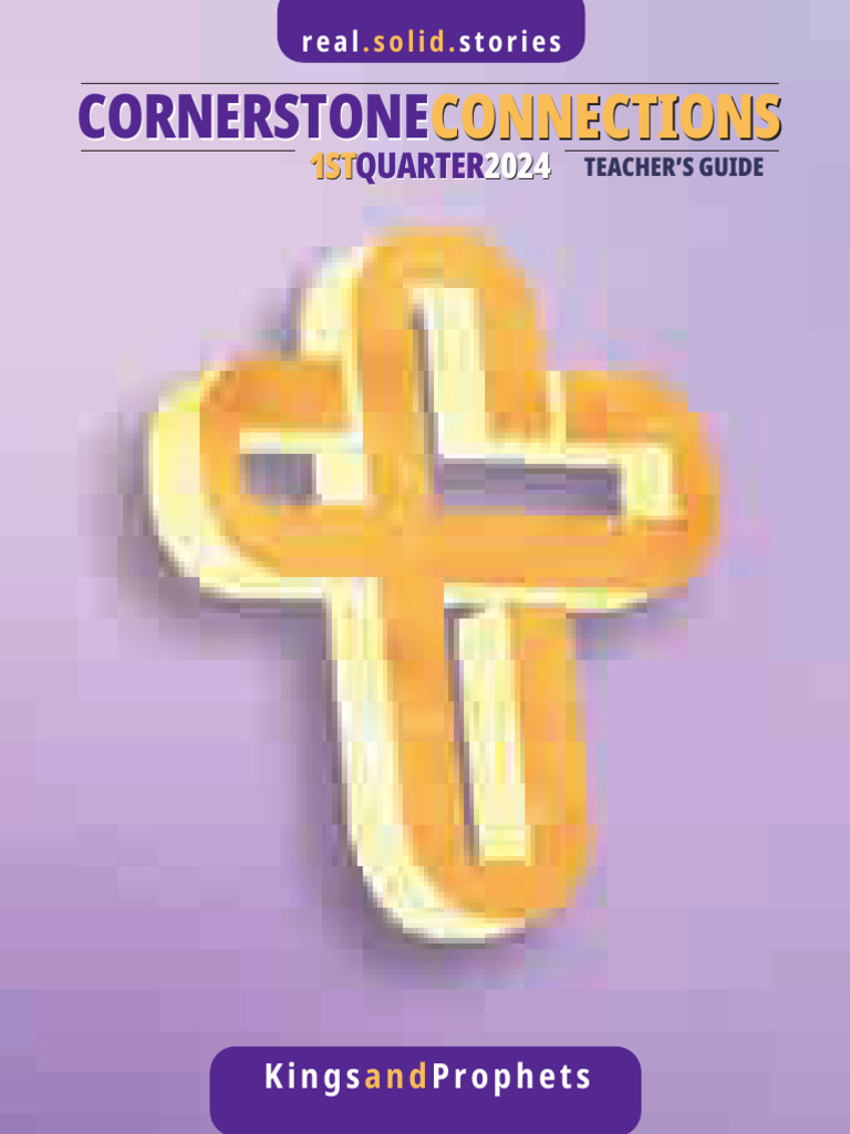Cornerstone 1st Quarter Teacher's Guide | PDF | Nevi'im | Jesus