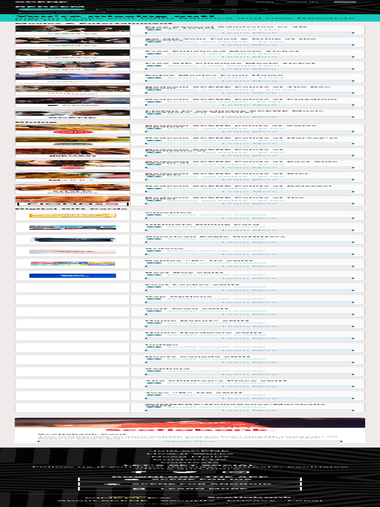 Redeem Your SCENE Points | PDF | Mobile Software
