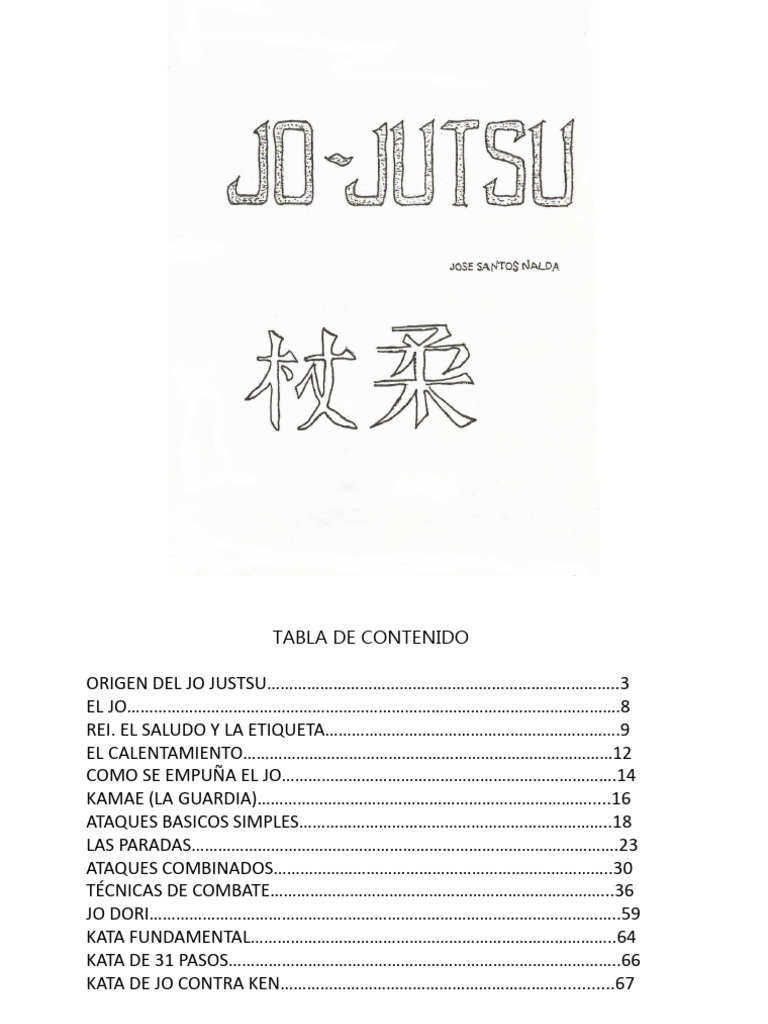 Nalda Jo-Jutsu | PDF | Historia