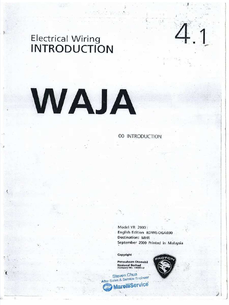 Waja Elec Wiring 26112013165107 | PDF
